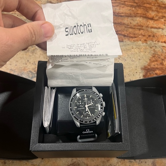 Swatch | Accessories | Mission To The Moon Moonswatch Watch Omega Colab ...